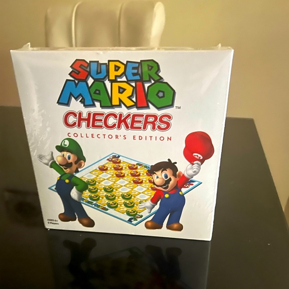Toys | Super Mario Checkers Collectors Brand New Edition | Poshmark